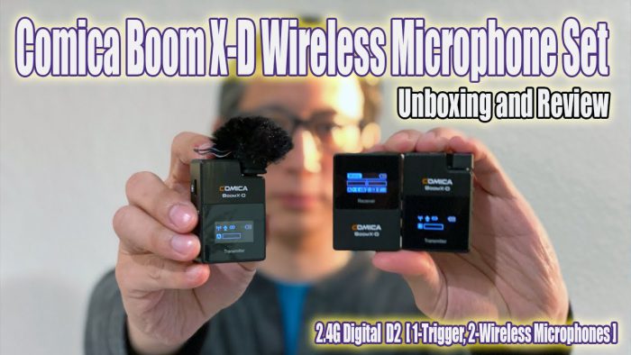 Comica Boom X-D Wireless Microphone | Unboxing and Review - Chris Loh ...